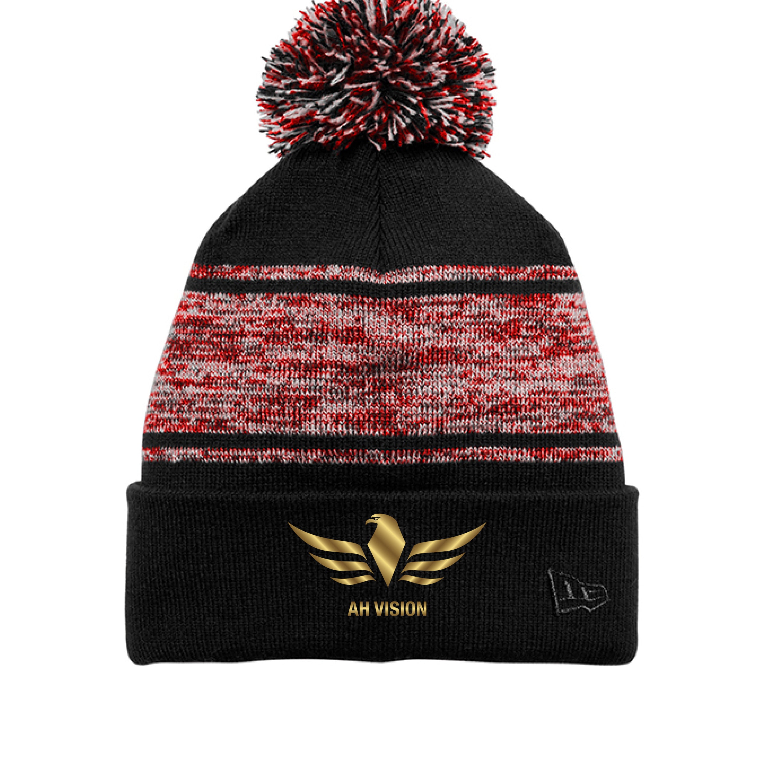 AH VISION NEW ERA POM BEANIE